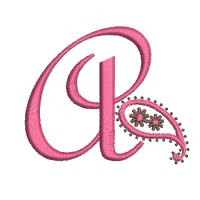 Paisley Font Machine Embroidery Designs