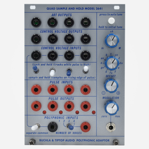 Buchla 264t Quad Sample and Hold / Polyphonic Adaptor - Midwest Modular