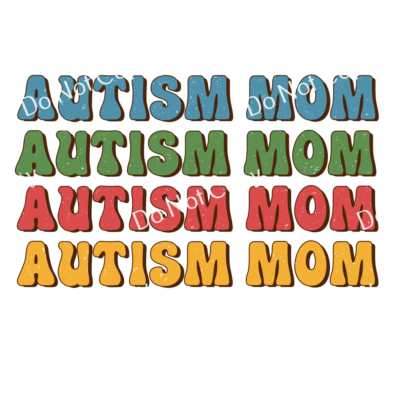 ColorSplash Ultra | Stacked Autism Mom CF