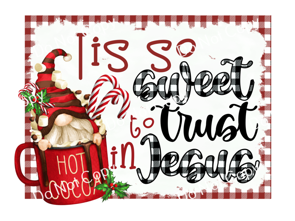 ColorSplash Ultra | Tis So Sweet To Trust In Jesus