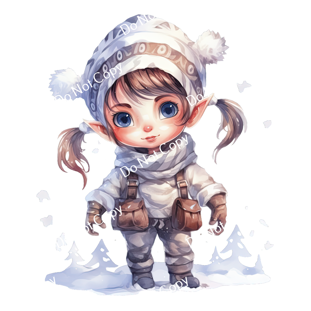ColorSplash Ultra | Watercolor Cute Elves 31