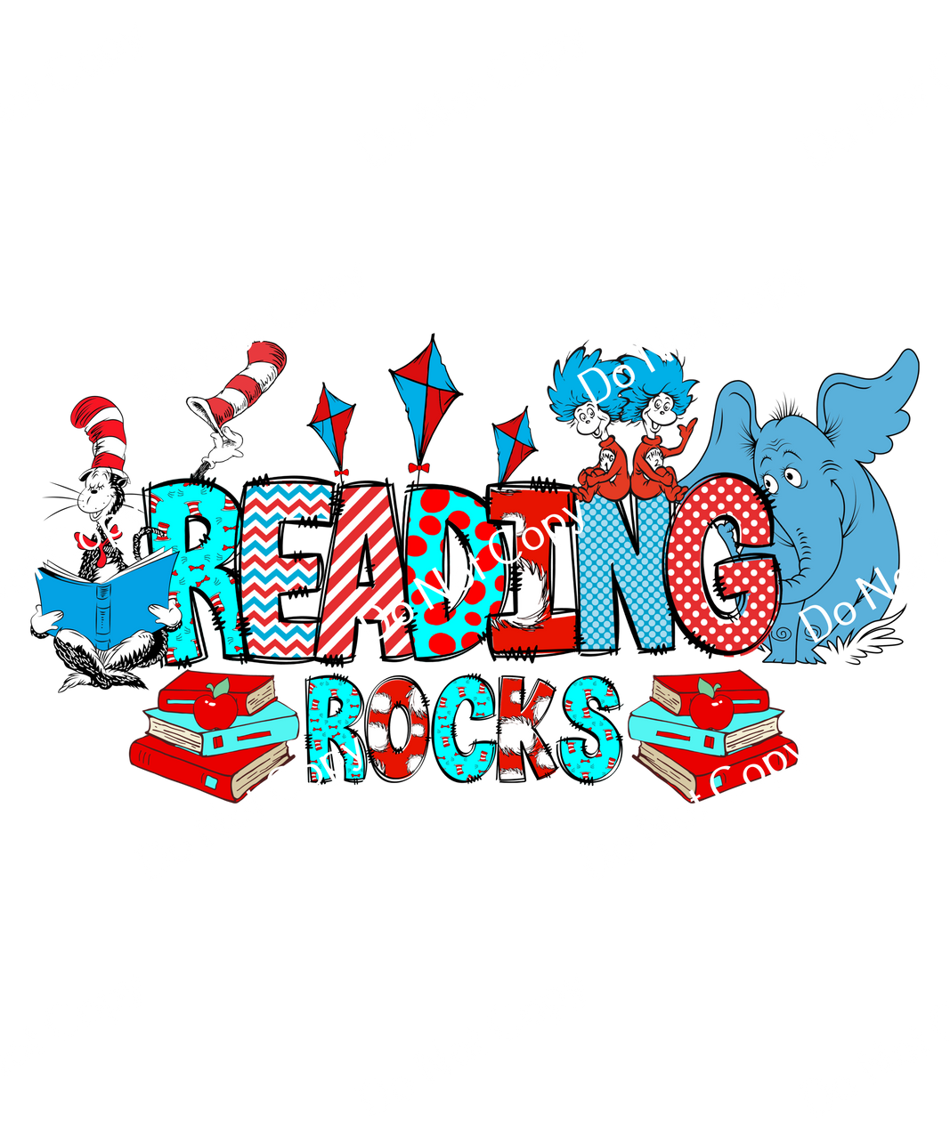 ColorSplash Ultra Transfers | Reading Rocks HCD 3