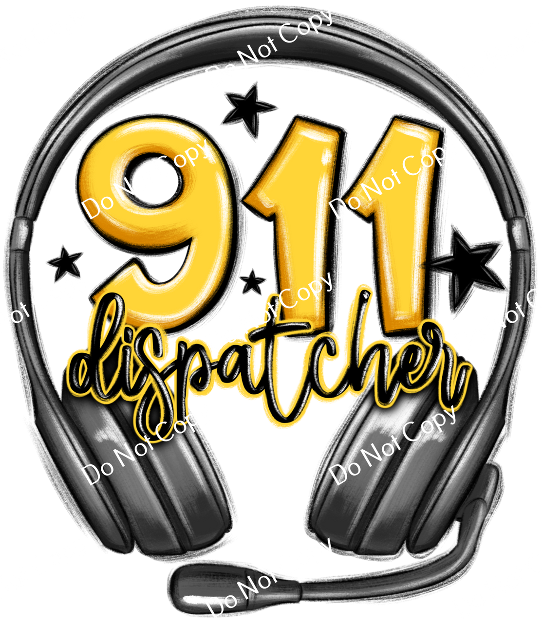 ColorSplash Ultra Transfers | 911 Dispatcher MSB