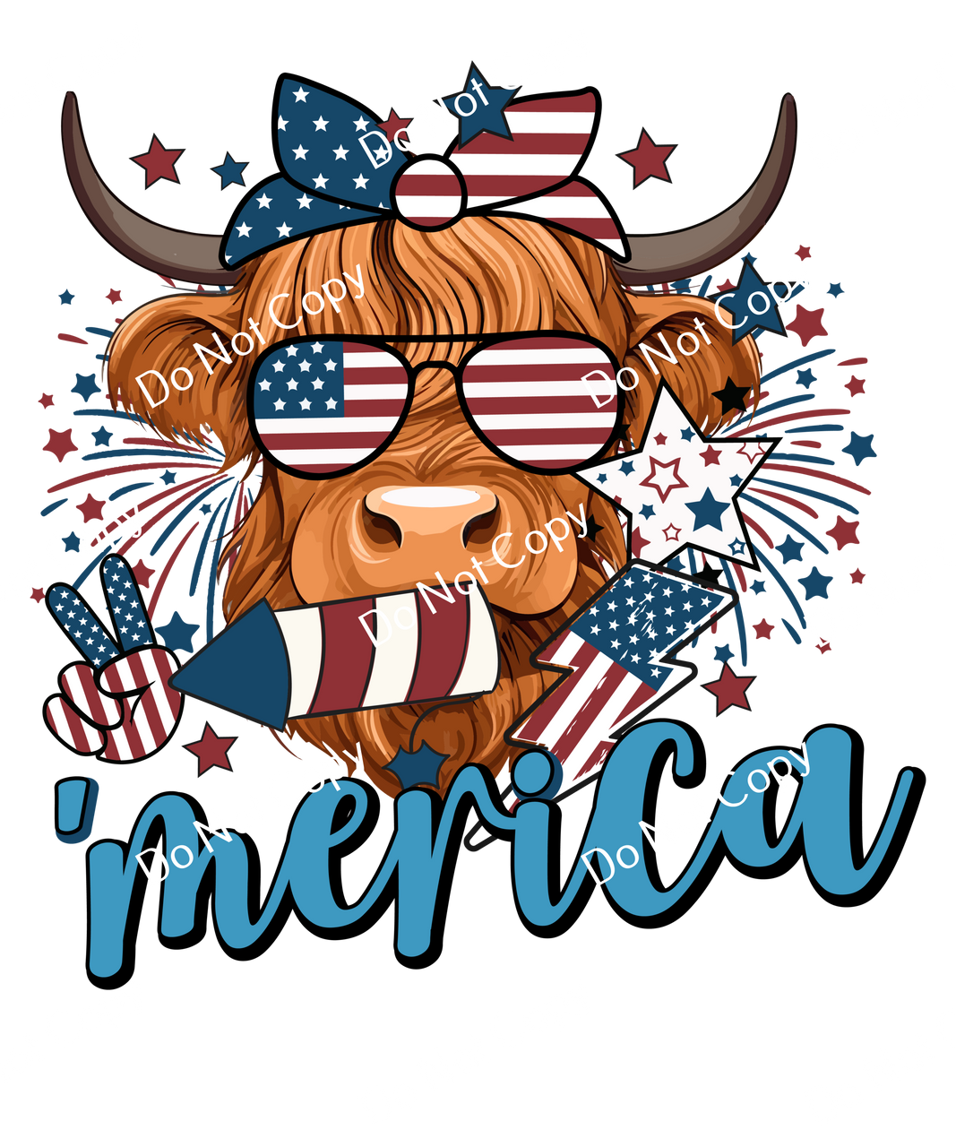 ColorSplash Ultra Transfers | Mercia Highland Cow CF 1