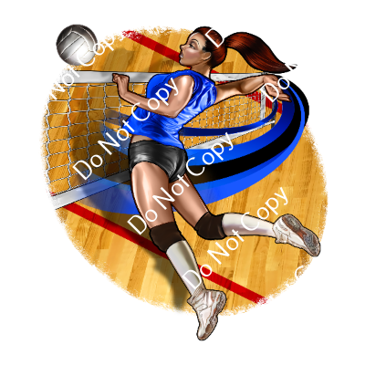 ColorSplash Ultra | Volleyball Designs 1