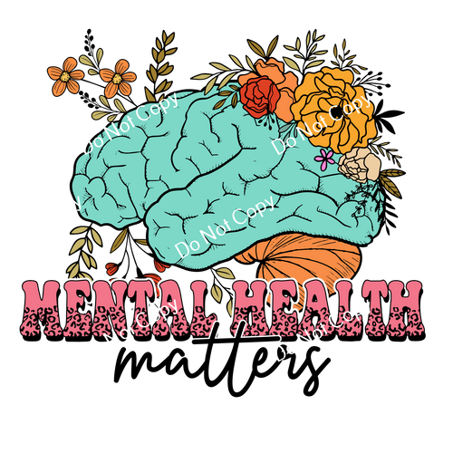 Colorsplash Ultra Uv Dtf Mental Health Matters