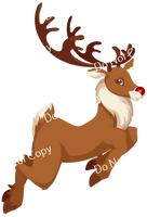 ColorSplash Ultra Transfers | Fly Rudolph Fly 2