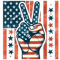 ColorSplash Ultra Transfers | American Peace Flag CF