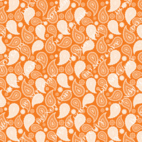 PTO Orange Paisley 1 - Creative Design & Supply L.L.C.