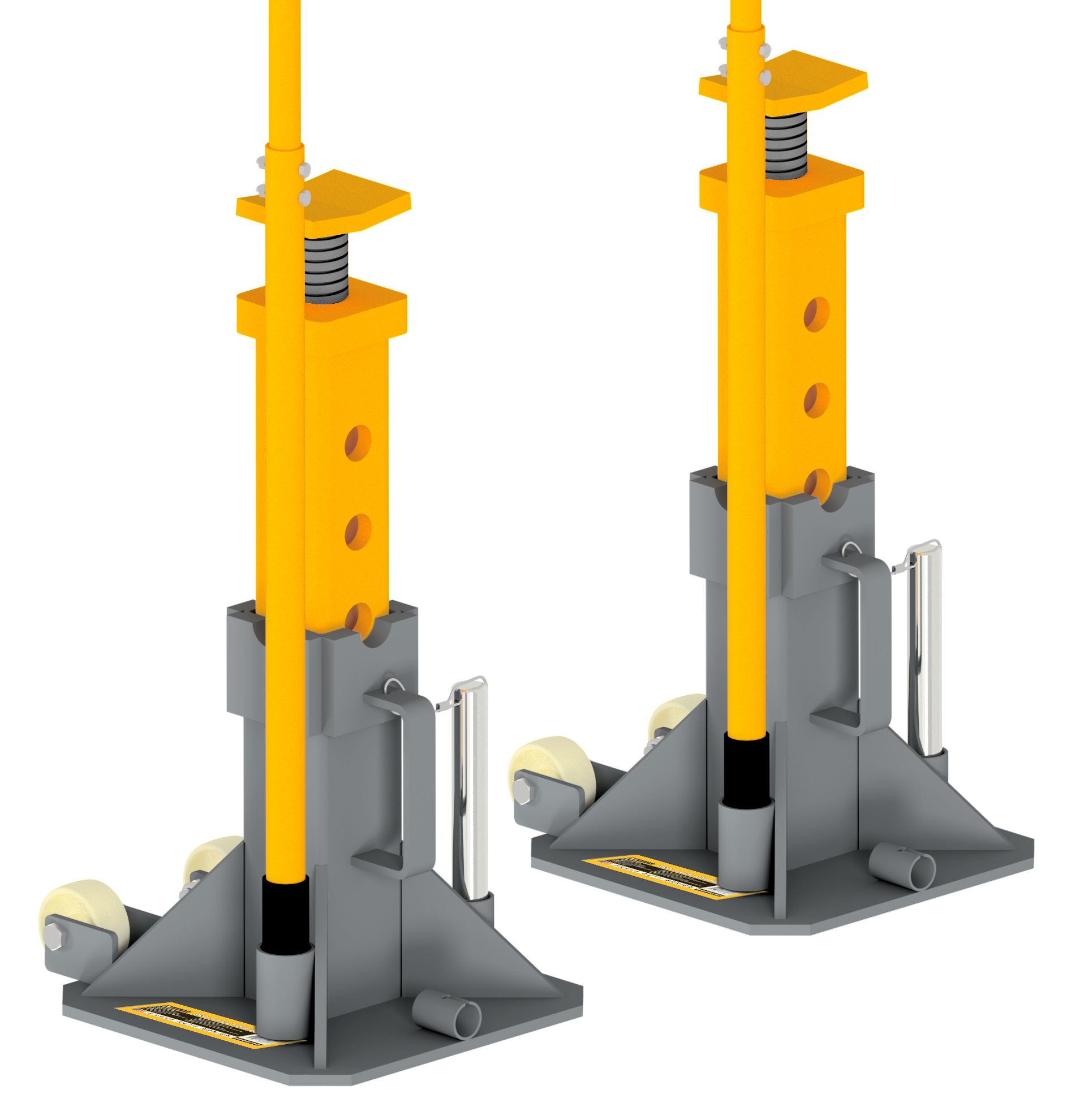 Jack Stands with Wheels - Gaither Tool Company, Inc.