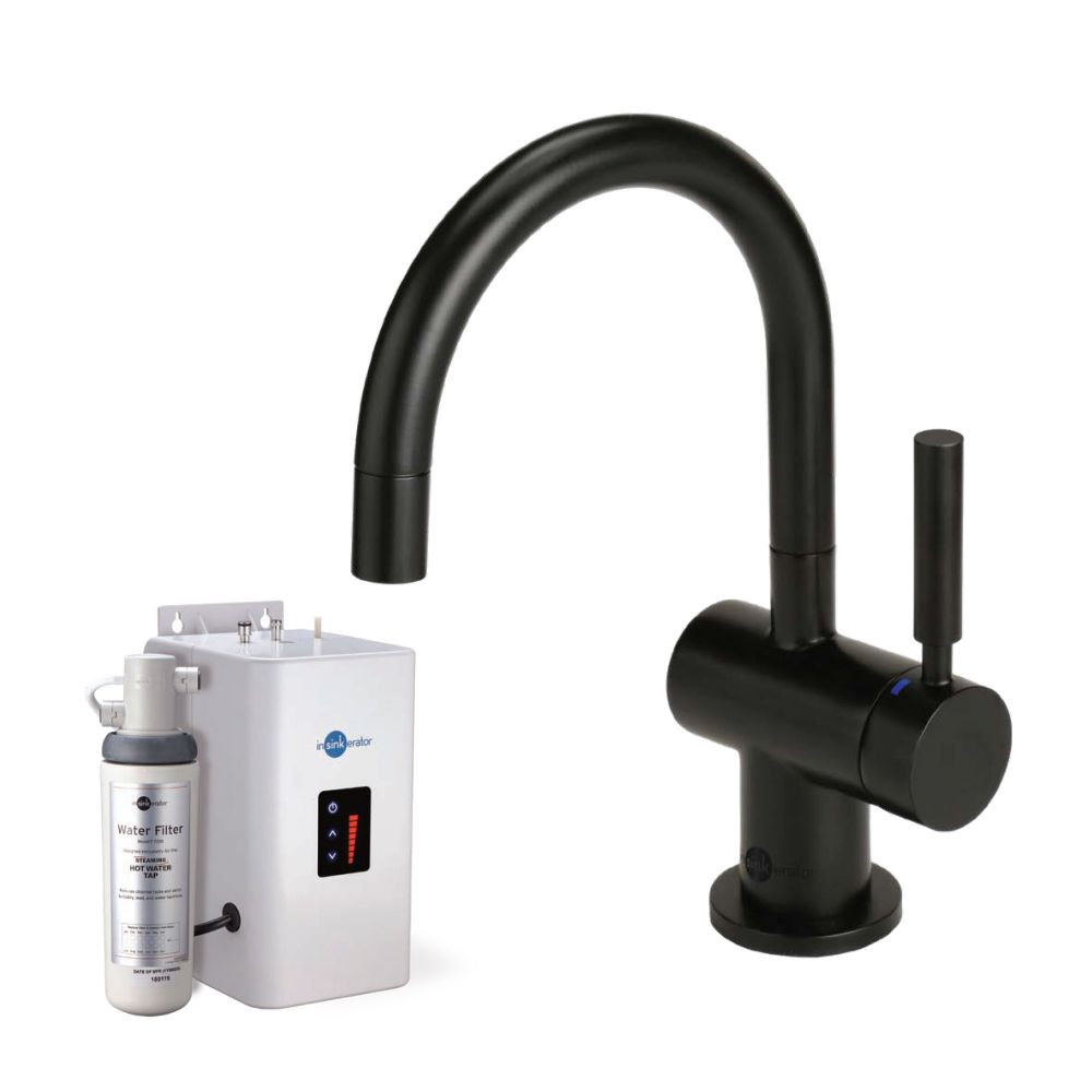HotTap Near-Boiling + Cold Filtered Water Tap Matte Black HC3300MBLK ...