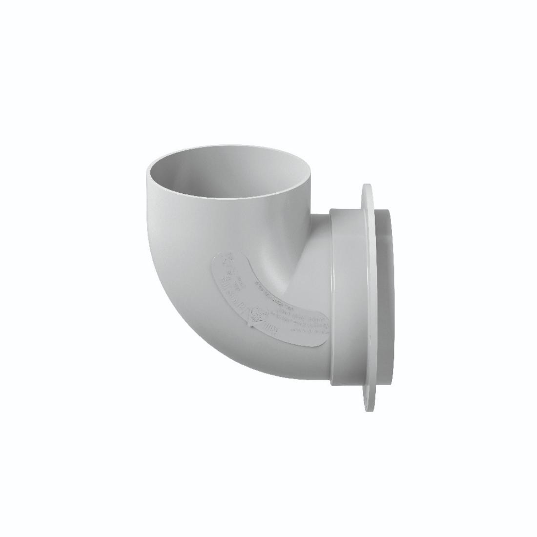 Flanged Tank Overflow Outlet 90 Degree 90mm - Mico NZ