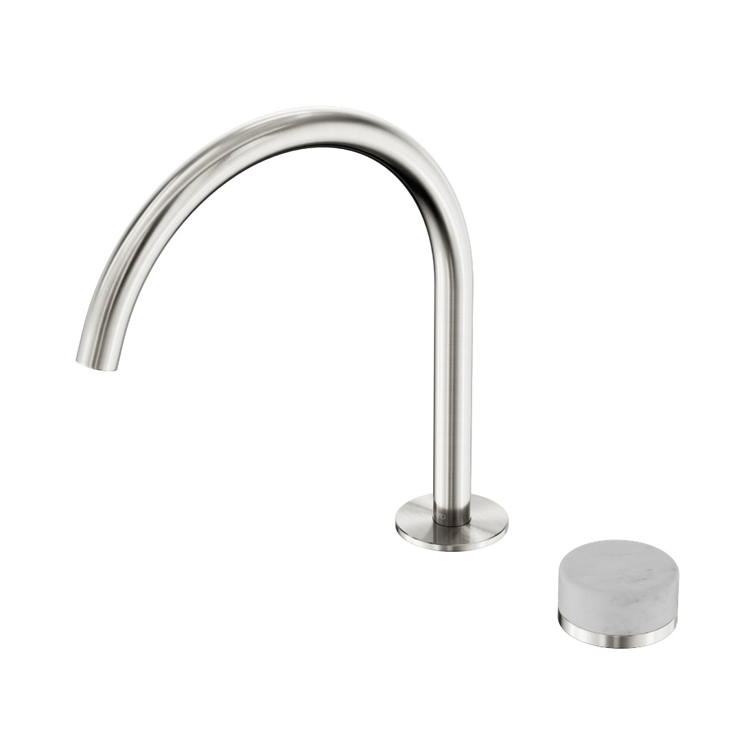 Serenity Progressive Bath/Kitchen Mixer Arc Spout With Carrara Handle ...