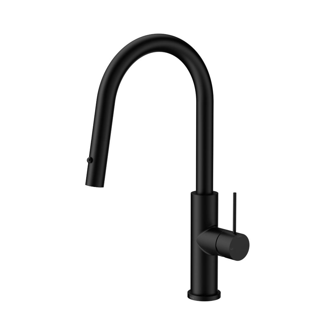 Mecca Kitchen Mixer Smart Sensor Pull Out Matte Black - Mico NZ