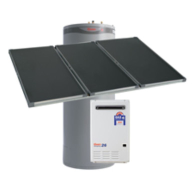 Premier Loline Solar System 270L 3 Collectors Gas Boosted (ULPG) Indoor ...