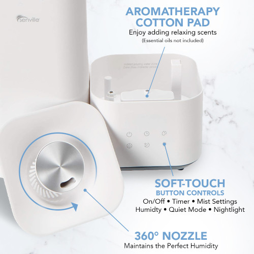 Senville 5.5L Cool Mist Humidifier - SENHU-55 - Senville.ca