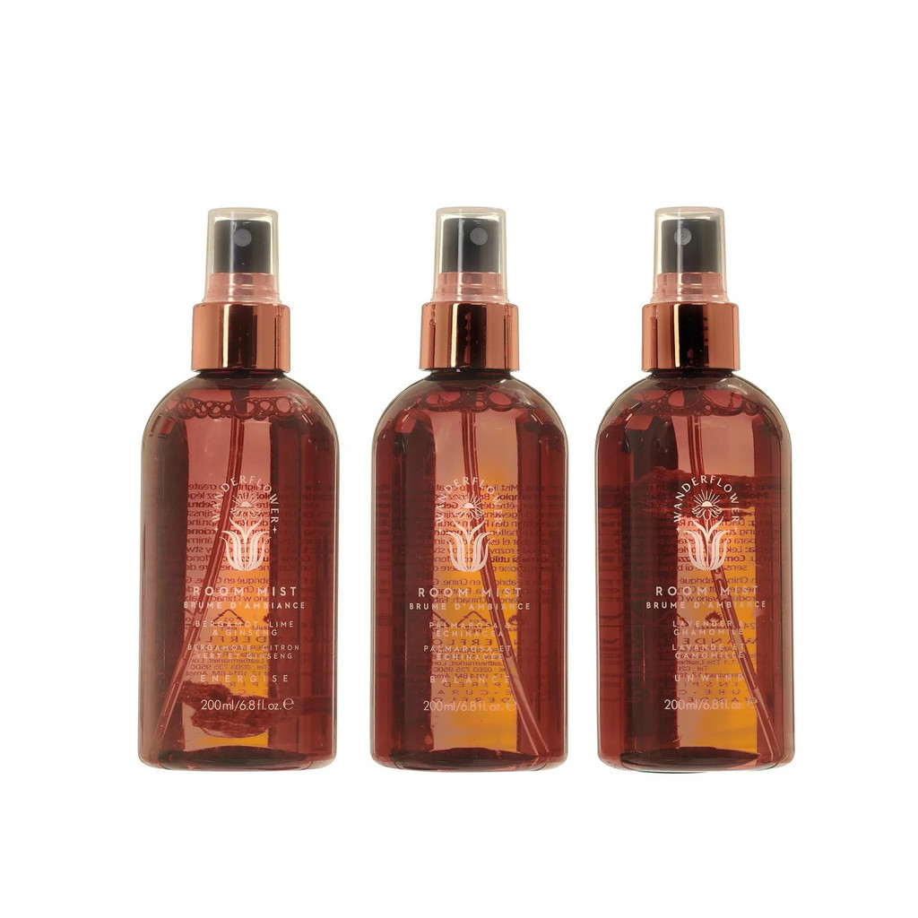Wanderflower Mood Enhancing Room Mists Set | Heat Treats
