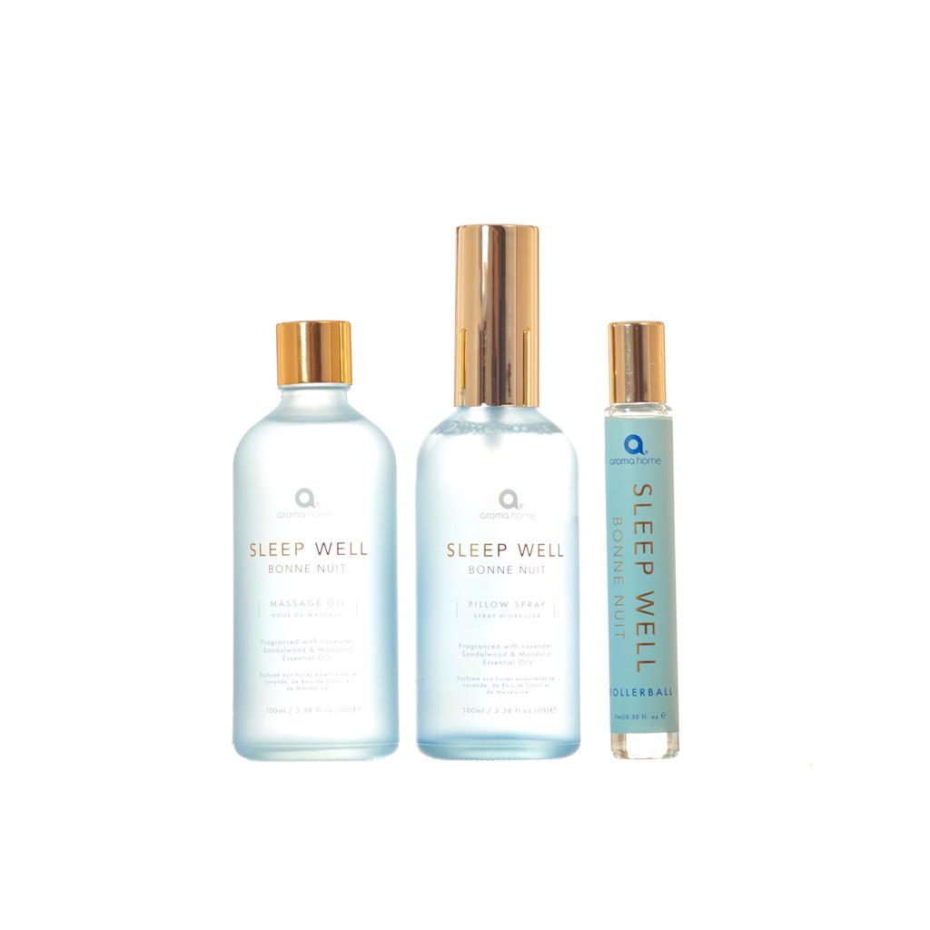 Aroma Home Sleep Well Lavender, Sandalwood & Mandarin Gift Set | Heat ...