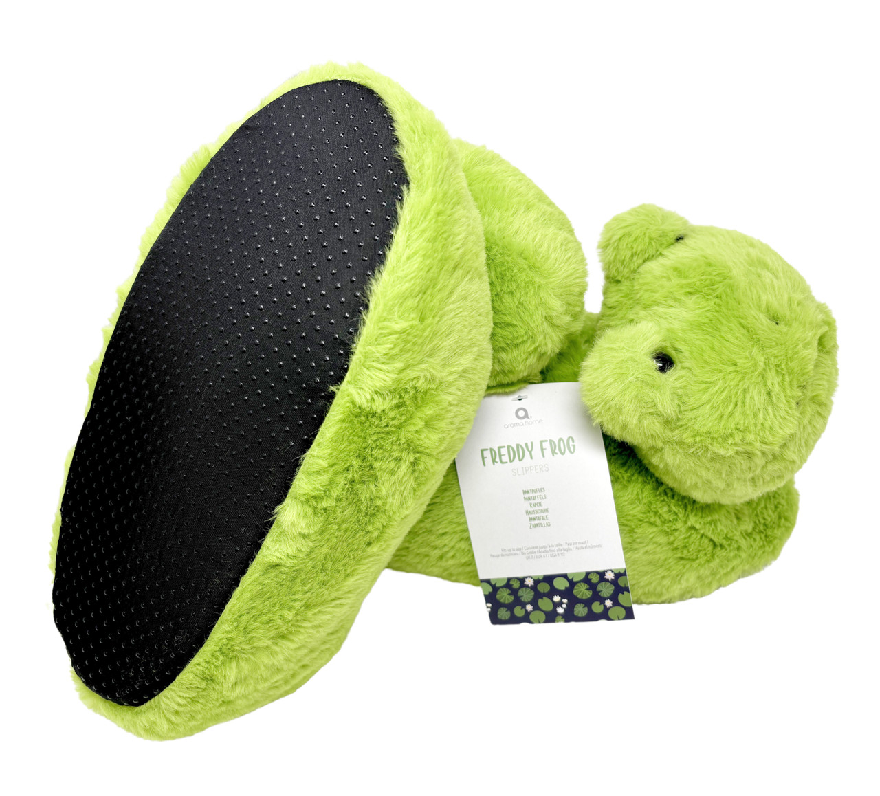 Aroma Home Freddy Frog 3D Novelty Slippers | Heat Treats