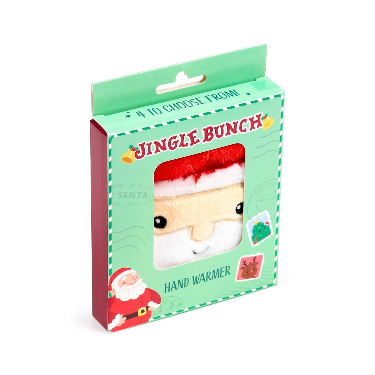 Santa Claus Reusable Gel Pack Hand Warmer | Heat Treats