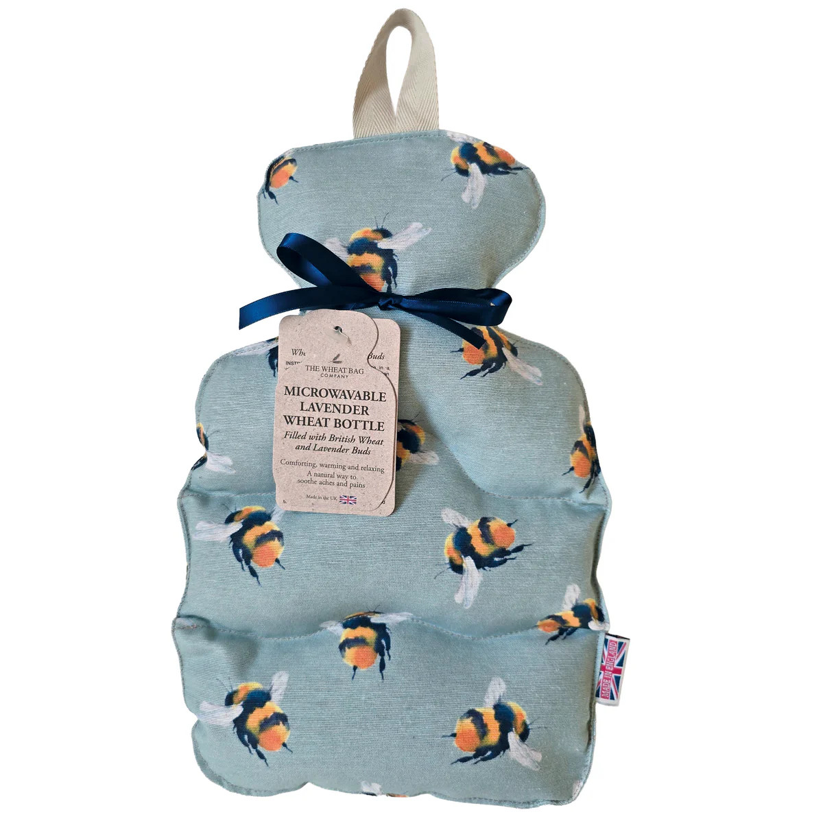 Blue Bumble Bees Lavender Wheat Bottle | Heat Treats