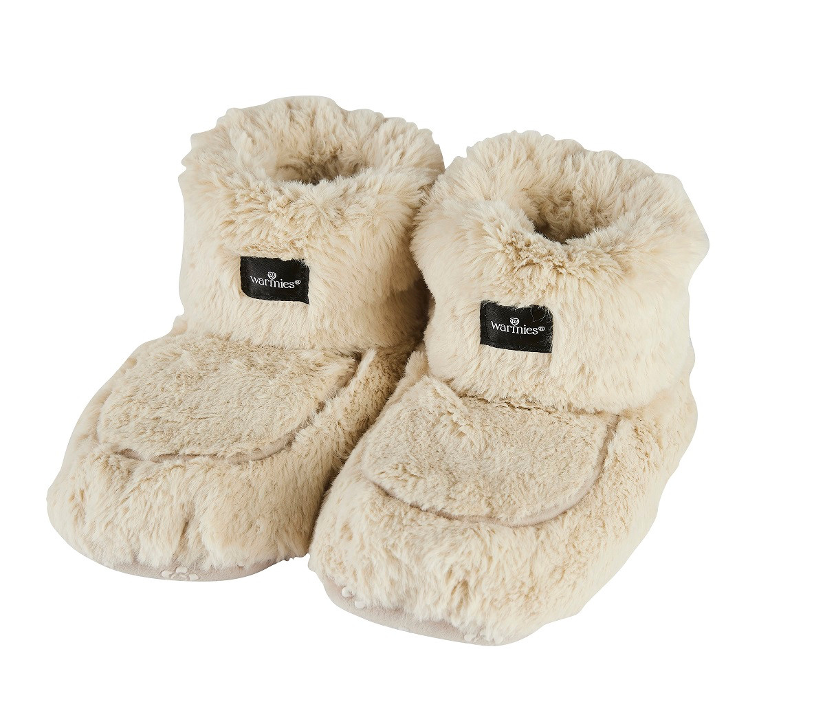 Warmies Blossom Luxury Fur Microwavable Slipper Boots | Heat Treats