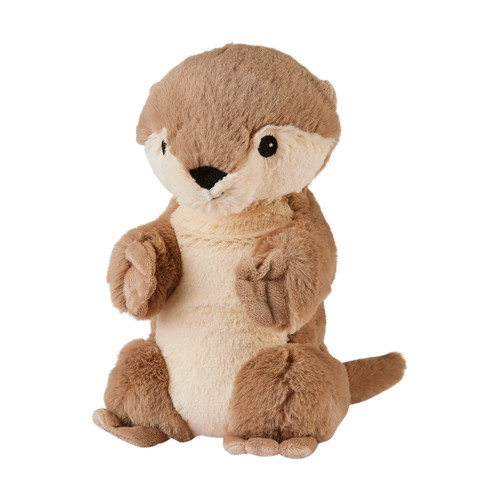 Warmies 13" Cozy Plush Otter Fully Microwavable Toy | Heat Treats