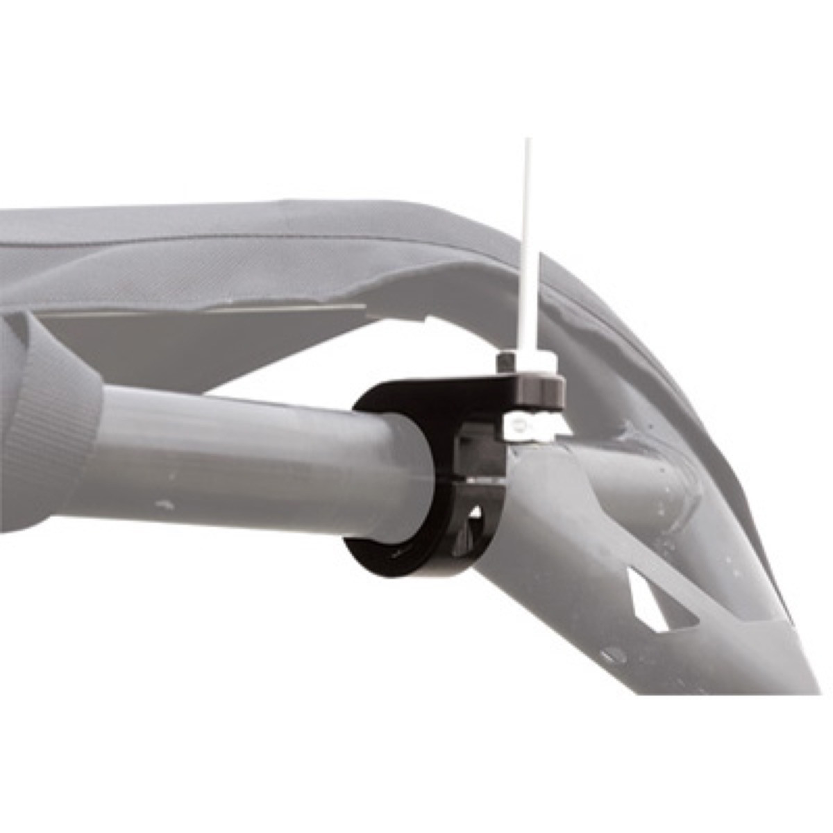 Aluminum bar clamp flag mount