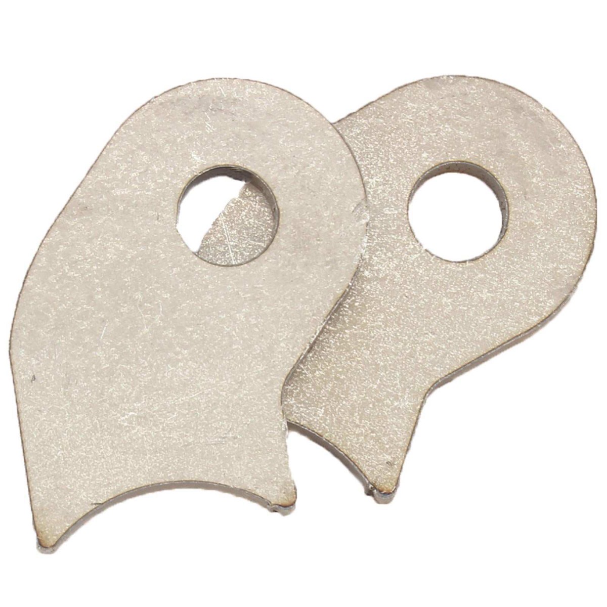 Curved shock tab, Pair