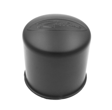 Black push through cap