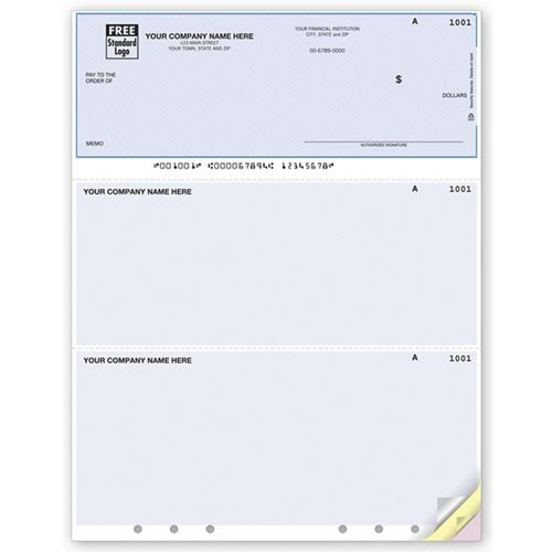 The Secretary Deskbook, 3-On-A-Page Compact Size Checks, 6 x 2 3/4 ...