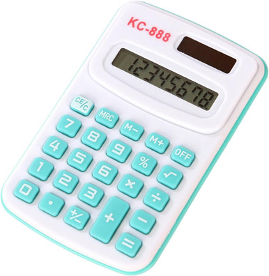 HANDHELD 8 DIGIT POCKET CALCULATOR