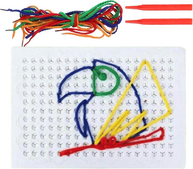 SENSORY THREADING BOARD