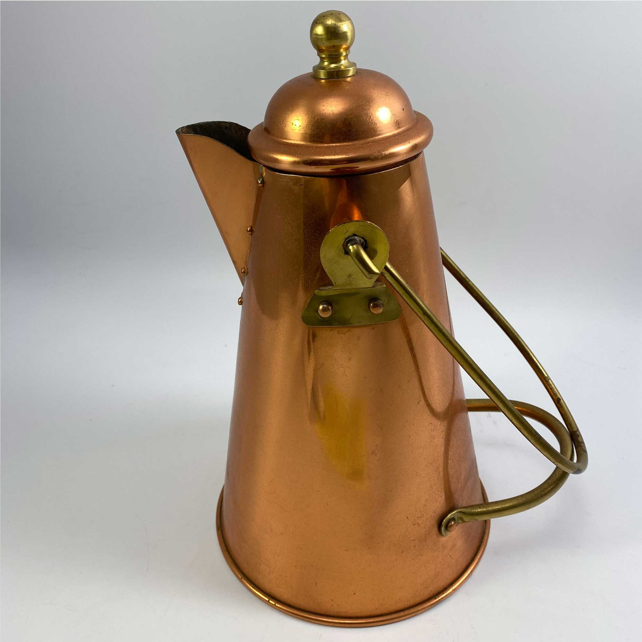 HandMade Copper Coffee Pot /w Tin Lining