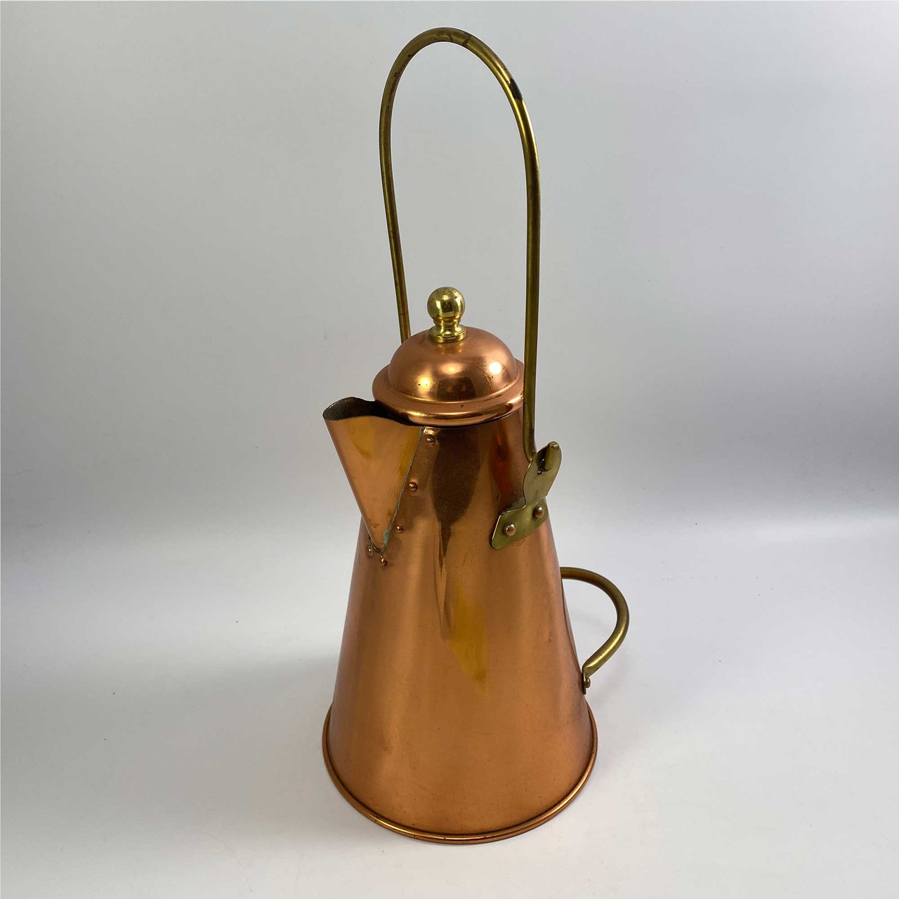 HandMade Copper Coffee Pot /w Tin Lining