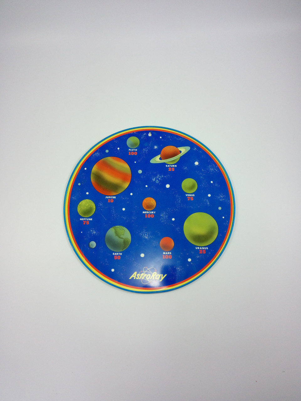Vintage Astro Ray Metal Game Board Only-Rare