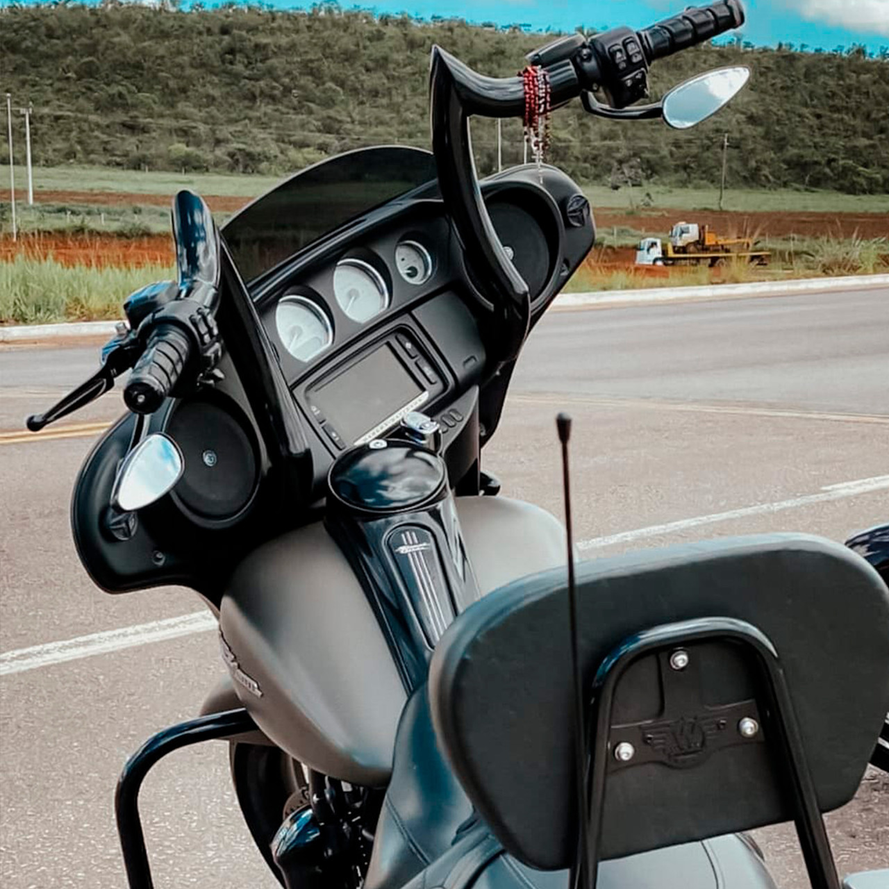 Diablo Front Rhino 2" Handlebars Kit + Mechanical Cables + Extension ...
