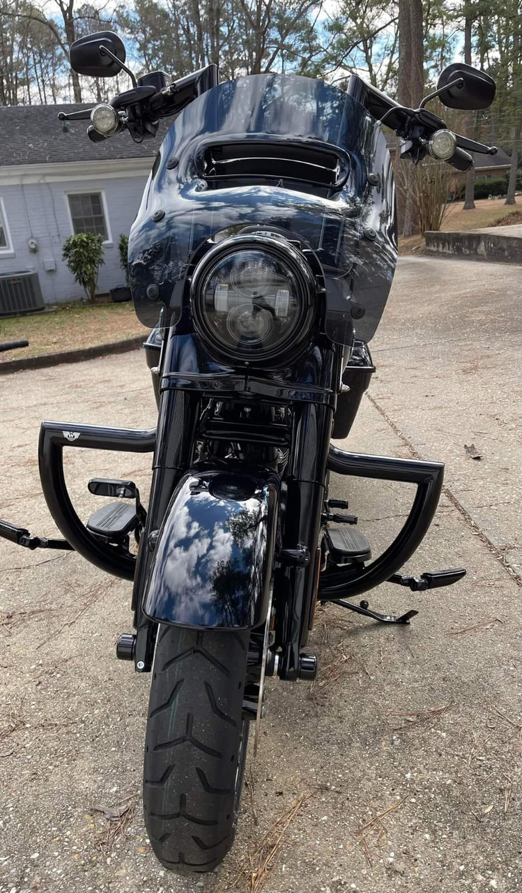 King Rhino 2" Engine Guard/Crash Bar for Harley-Davidson Touring ...