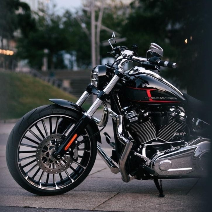 King Rhino 2" Engine Guard/Crash Bar for Harley-Davidson Softail ...