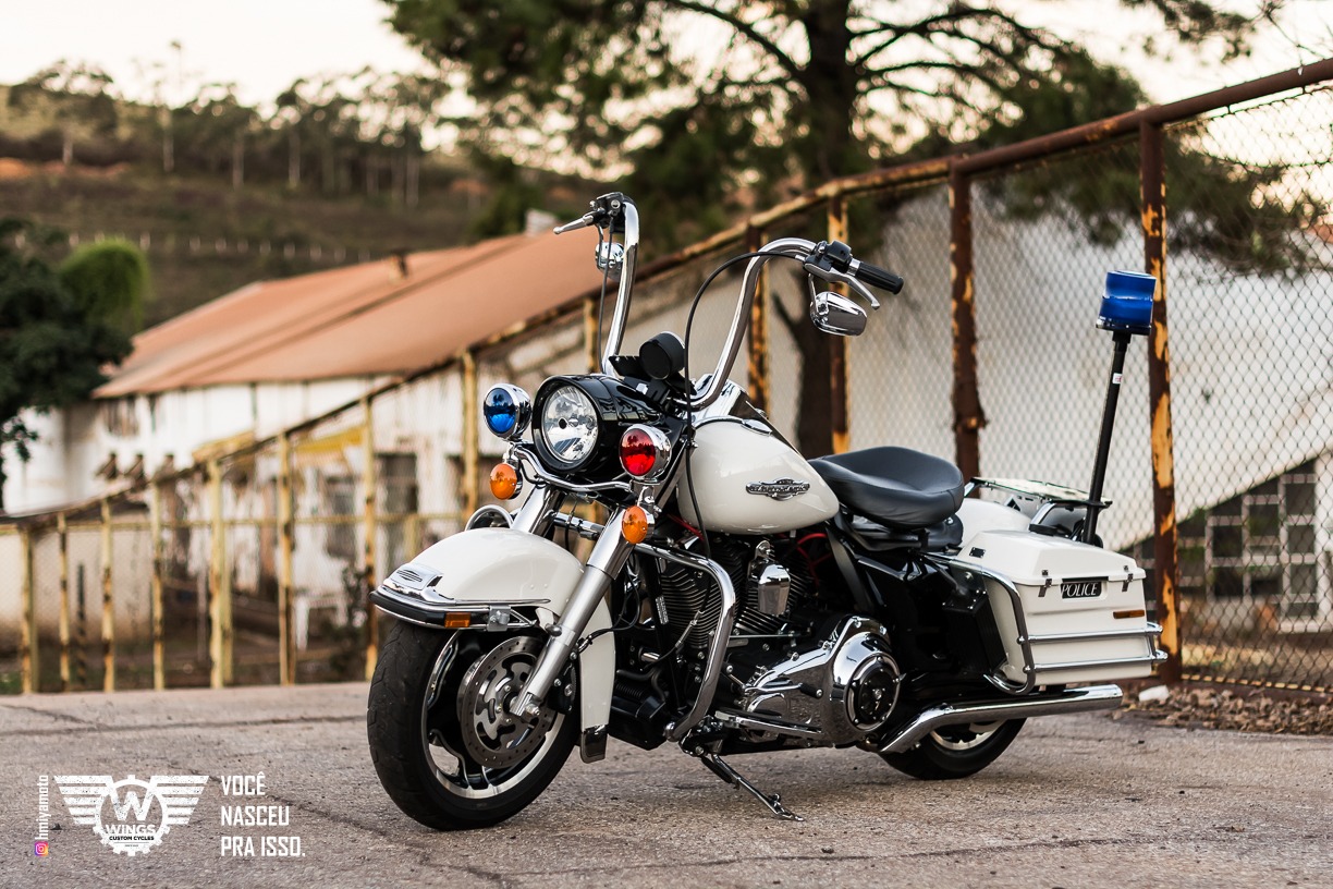 Ape Hanger Curve Robust 1.1/4" Handlebars for Harley-Davidson Touring ...