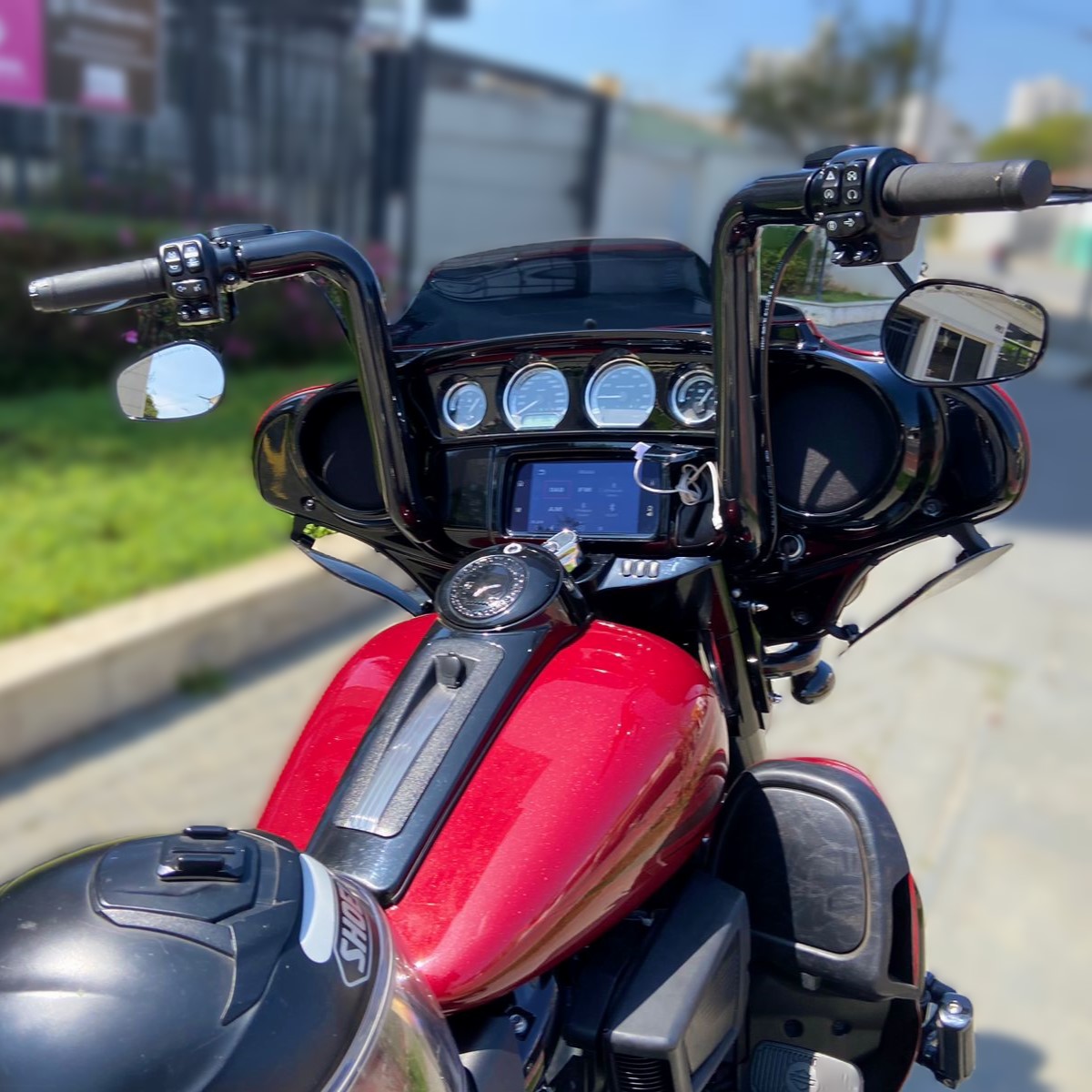 Ape Classic Rhino 2" Handlebars for Harley-Davidson Touring Street ...