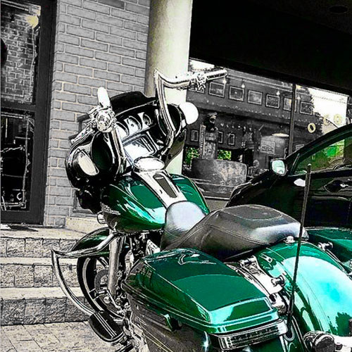 Front Diablo Rhino 2" Handlebars for Harley-Davidson Touring Ultra ...