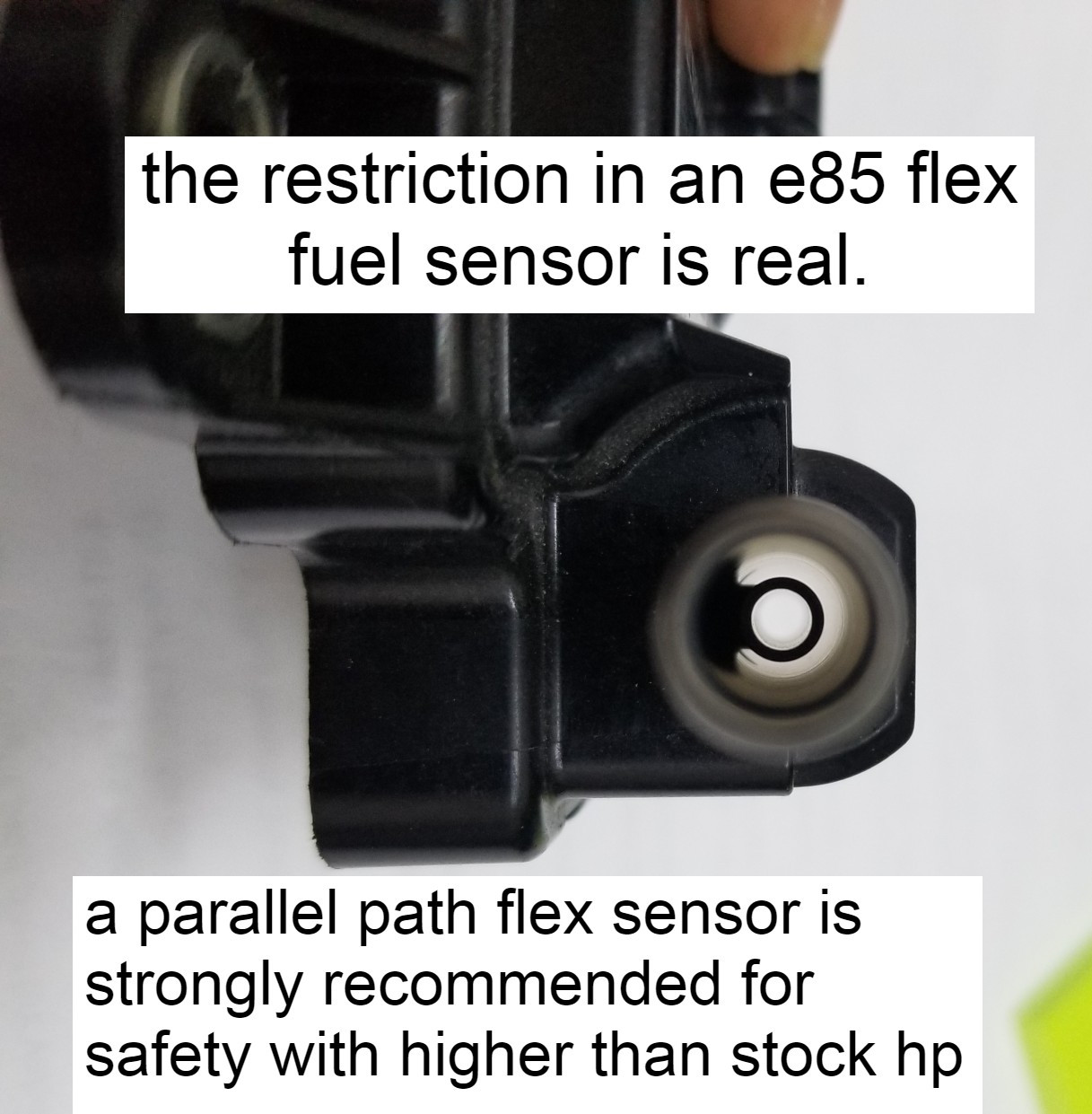 E85 Flex Fuel Sensor Bypass Module HIGH FLOW Ethanol - Works w/105mm ...