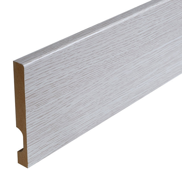 Foundation Light Grey 5" Skirting/ Facing 2.4M - Sale Flooring Direct