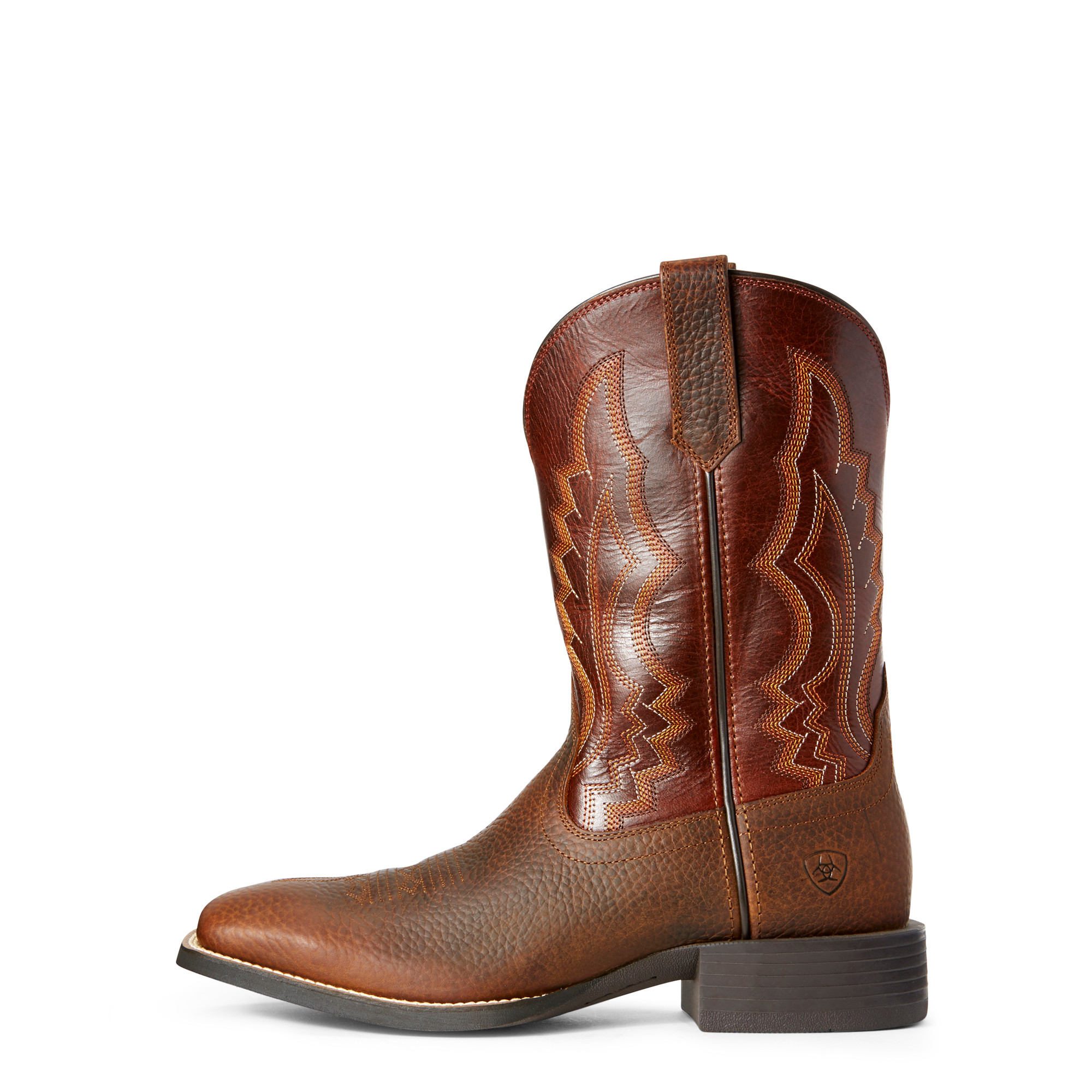 Men's Ariat Boot, Sport Riggin, Copper Penny Vamp with Rust Red Shaft ...