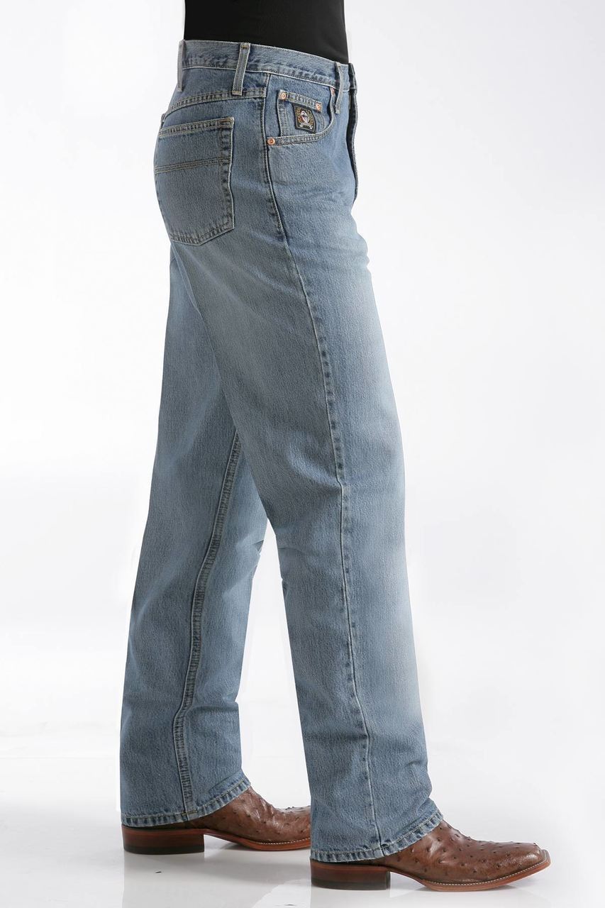 Men's Cinch Jeans, Black Label Medium Stone Sandblast - Chick Elms ...