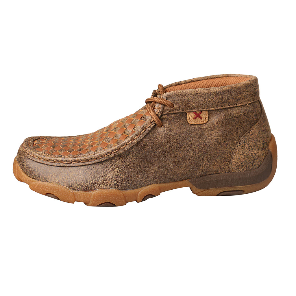 Kids Twisted X Moccasin, Quilted Tan - Chick Elms Grand Entry Western ...