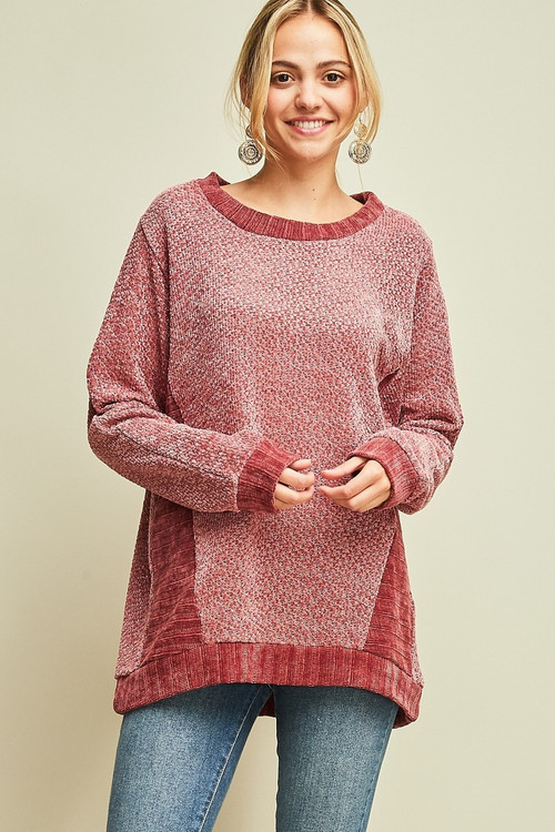 Women's Entro L/S, Knit Sweater, Round Neck - Chick Elms Grand Entry ...