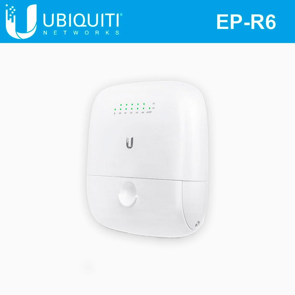 Ubiquiti UISP EdgePoint R6 EP-R6 Router 6-Port Intelligent WISP Gigabit ...