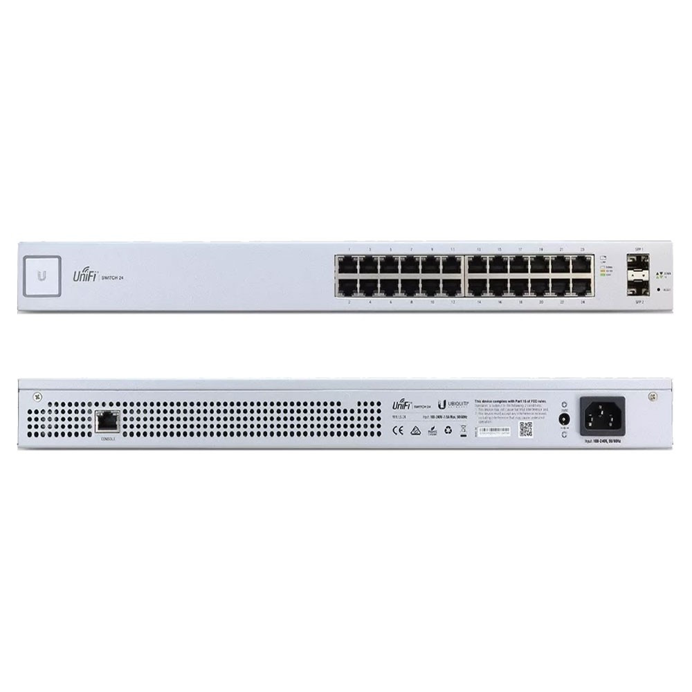 Ubiquiti US-24 Switch 24 Port Managed Gigabit Switch 2xSFP Port 26Gbps
